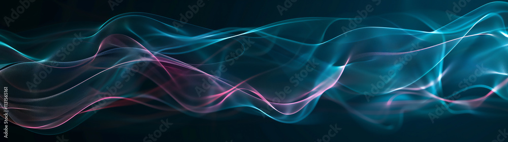 Audio soundwave scope signal as an abstract background depicting a ...