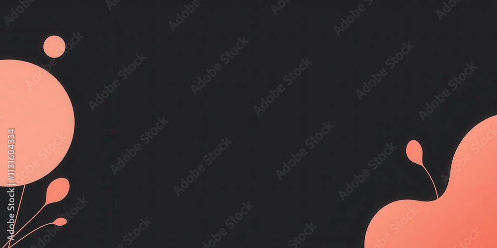 A modern creative portfolio layout featuring stylish peach gradient ...