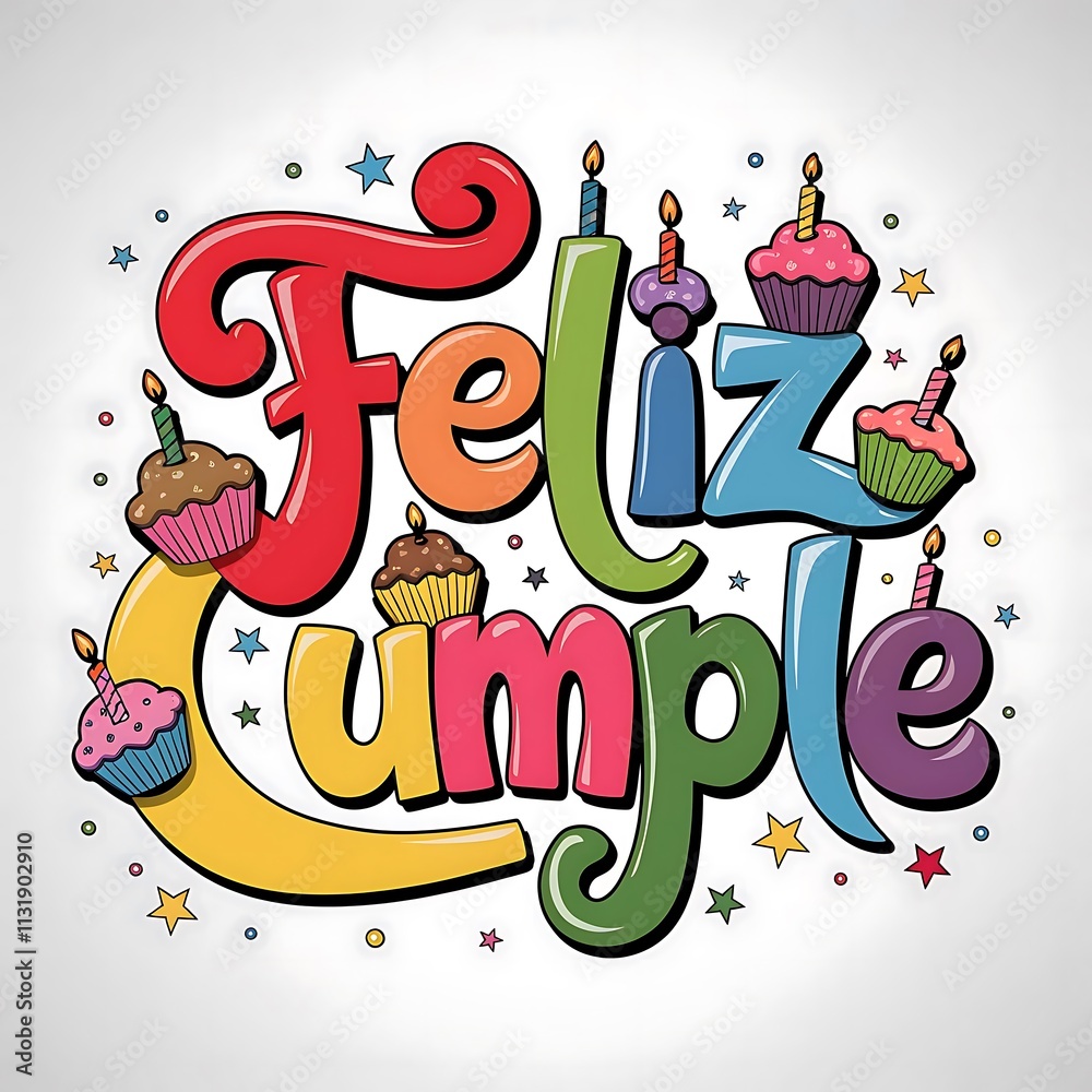 Feliz cumple and Feliz cumpleaños sign means Happy Birthday in Spanish ...