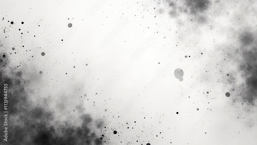 Abstract gravel overlays. Crumpled black paper texture with visible ...