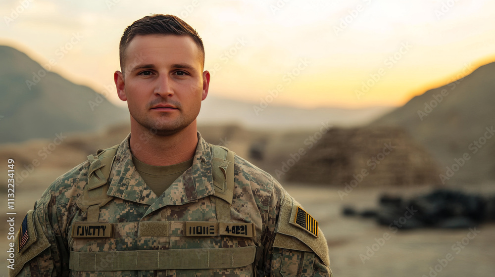 Set of military american army enlisted rank insignia icons Stock ...