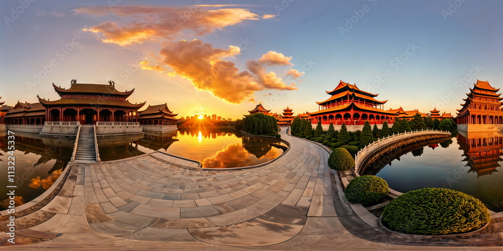 Full 360 degrees seamless spherical panorama HDRI equirectangular ...