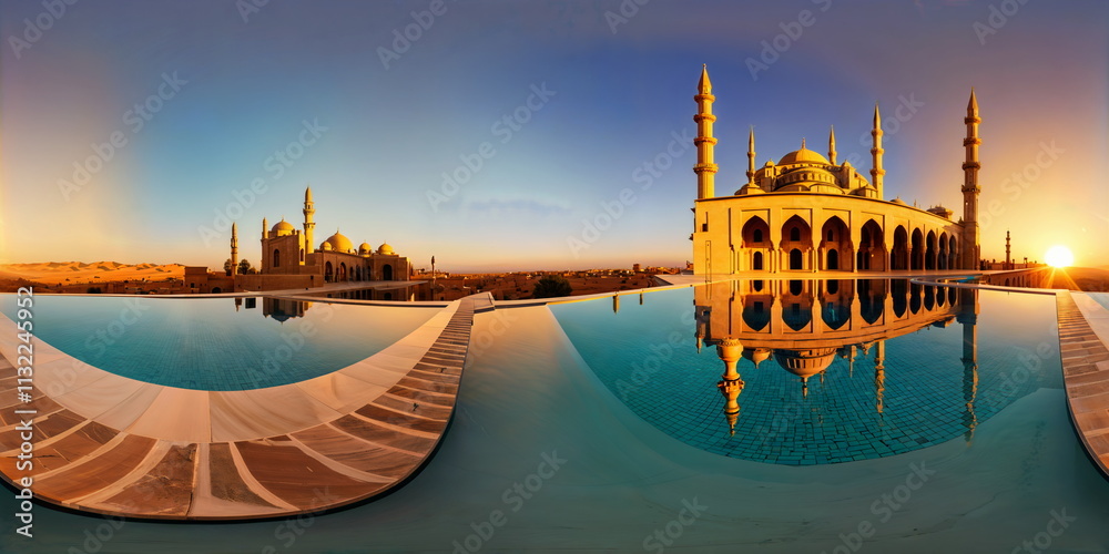 Full 360 degrees seamless spherical panorama HDRI equirectangular ...