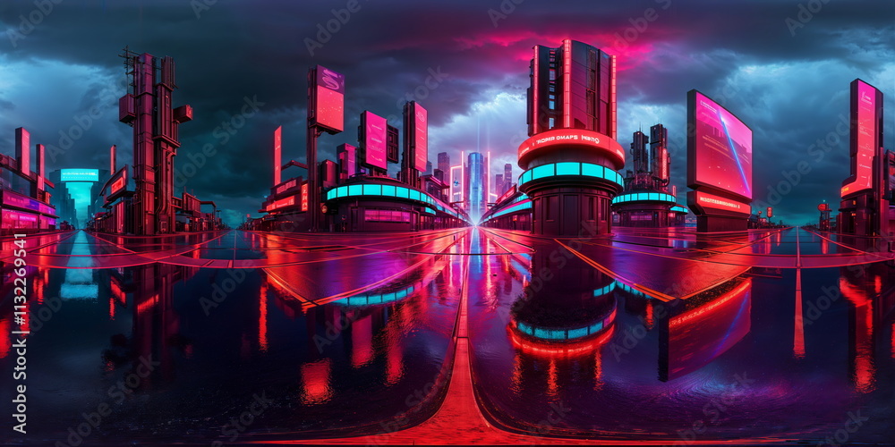 Full 360 degrees seamless spherical panorama HDRI equirectangular ...