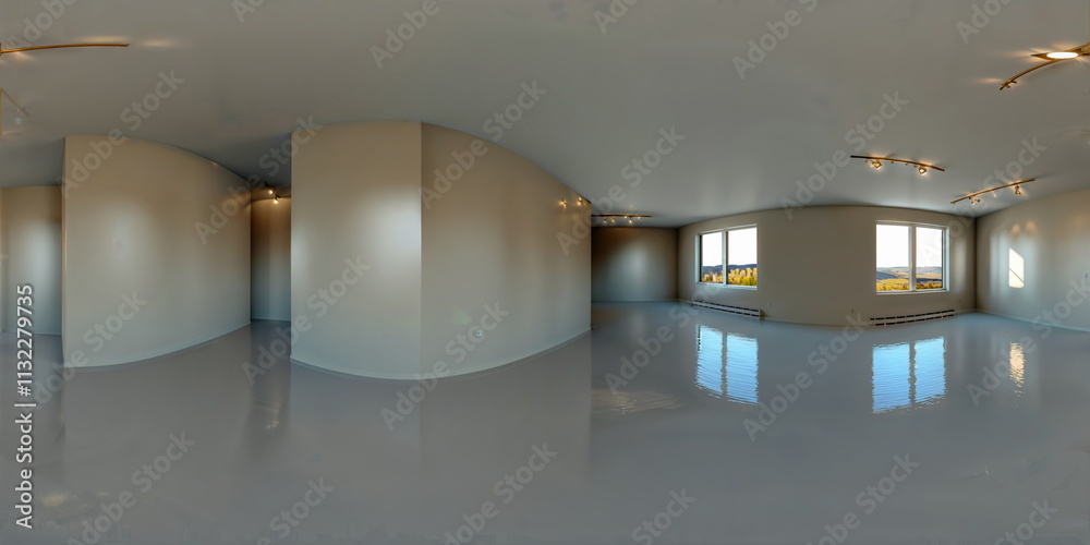 Full 360 degrees seamless spherical panorama HDRI equirectangular ...
