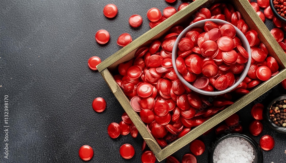 Red Blood Cells Medical Background Banner A Detailed Visualization of ...