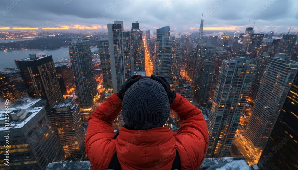 Discover the magic of urban exploration with stunning dusk city views ...