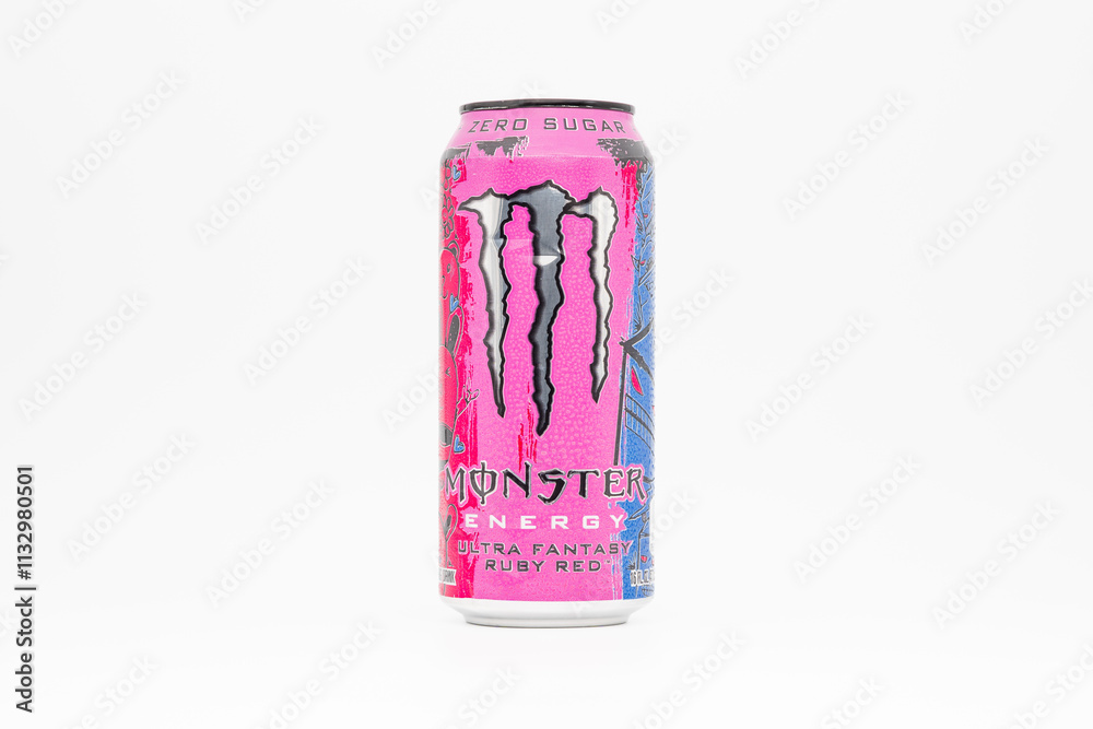 Foto de Stock DRESDEN, GERMANY - 11. December 2024: Monster Energy ...