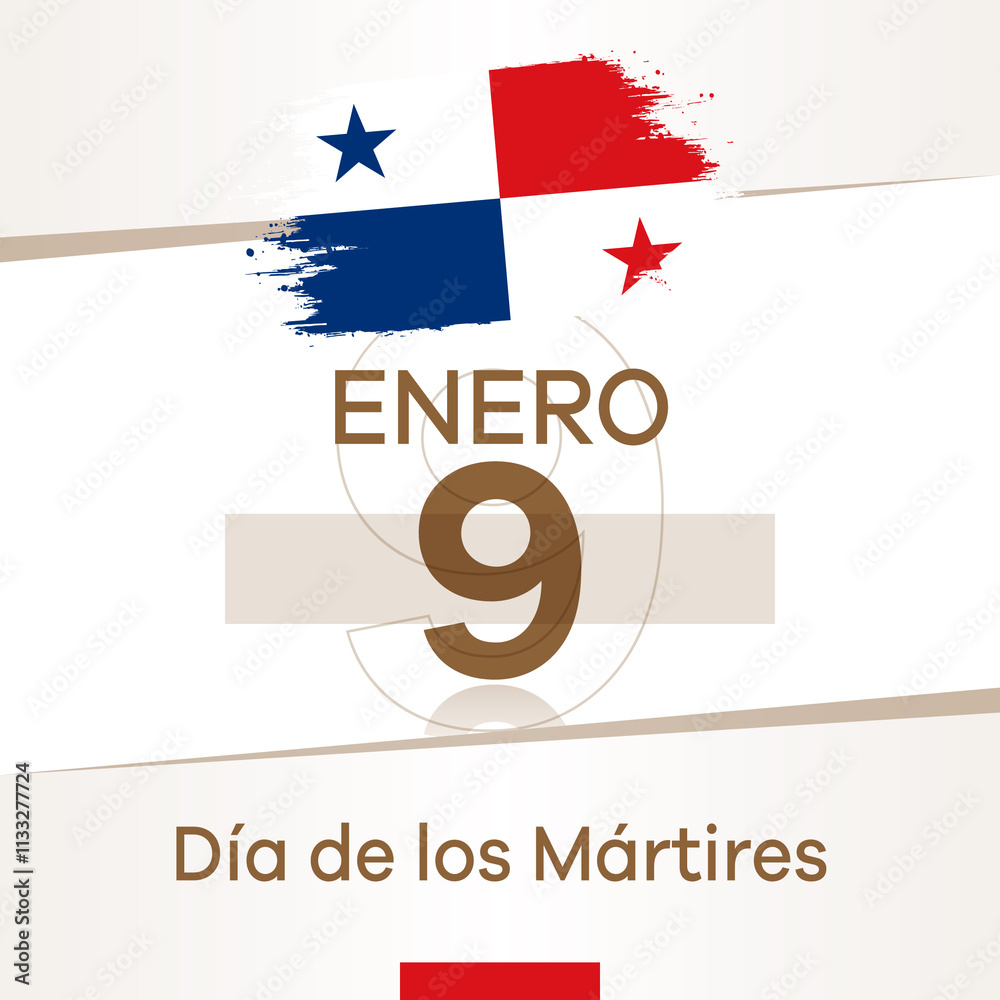 Panama 9 January Panama Martyrs Day. In Spanish: Panama 9 Enero Dia de ...
