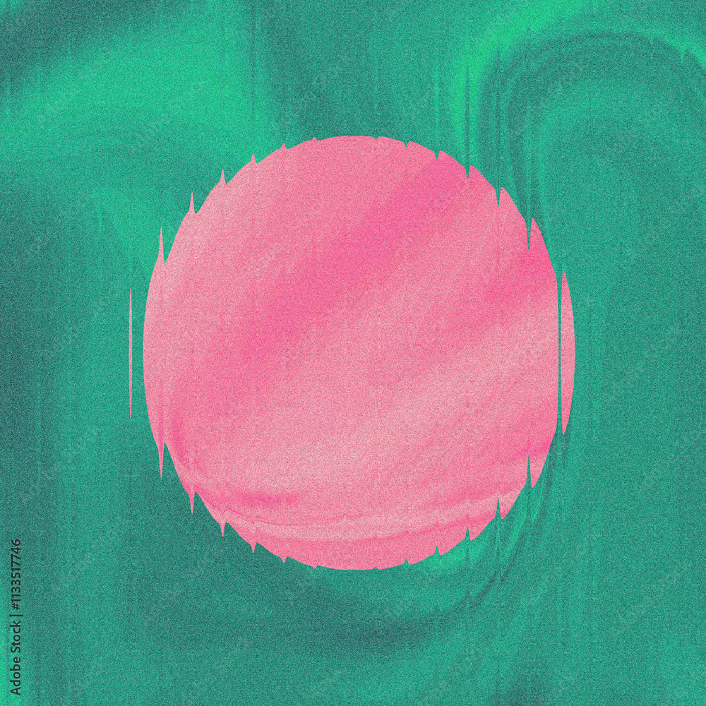 Stock-Illustration „Emerald abstract blurred grainy fluid texture ...