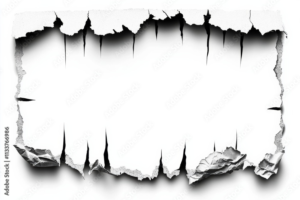 Old blank ripped torn posters textures backgrounds grunge creased ...