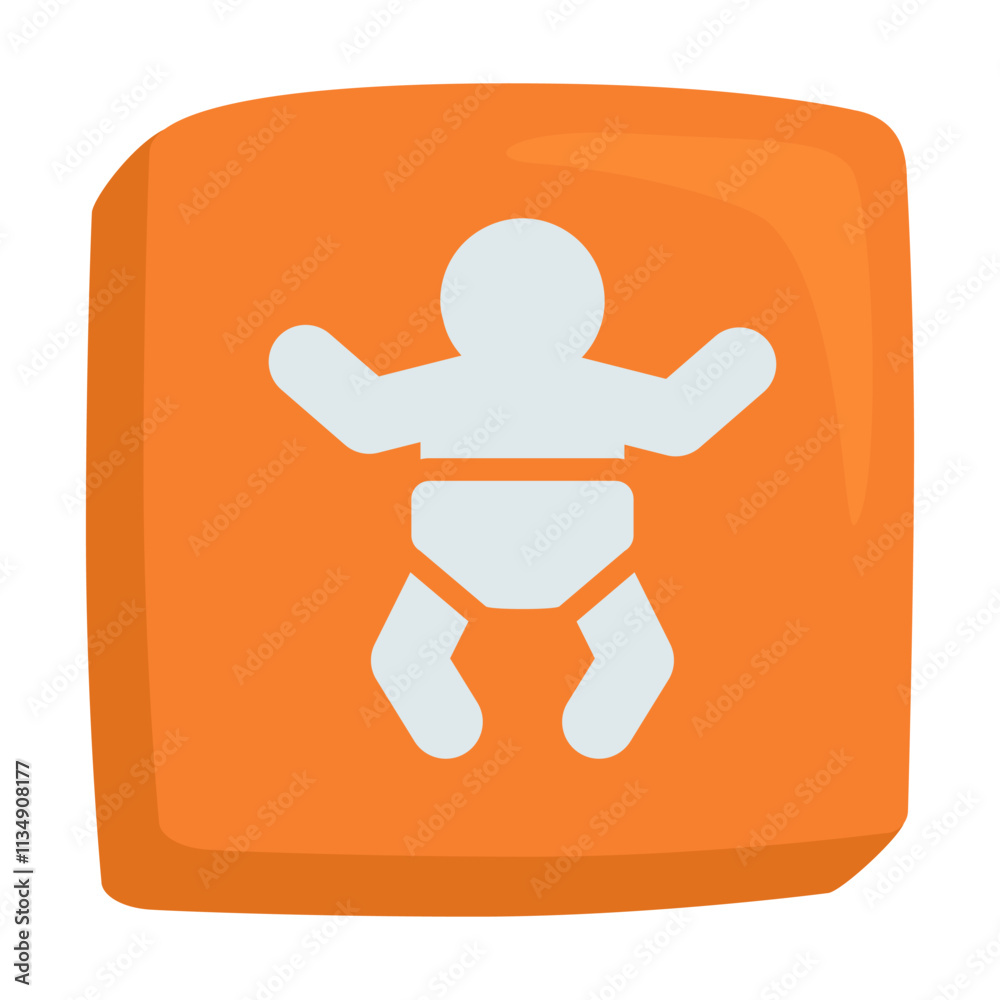 Baby Symbol Emoji Icon Illustration. Children Vector Symbol Emoticon Design Doodle Vector. Stock ...