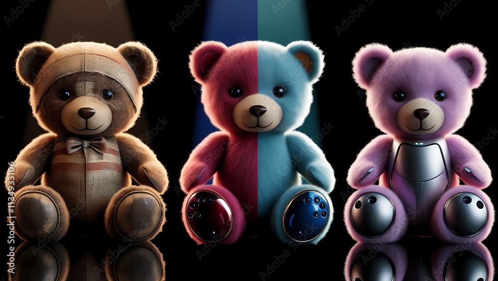 Evolution of Teddy Bears: Past, Present, and Future ,past present ...