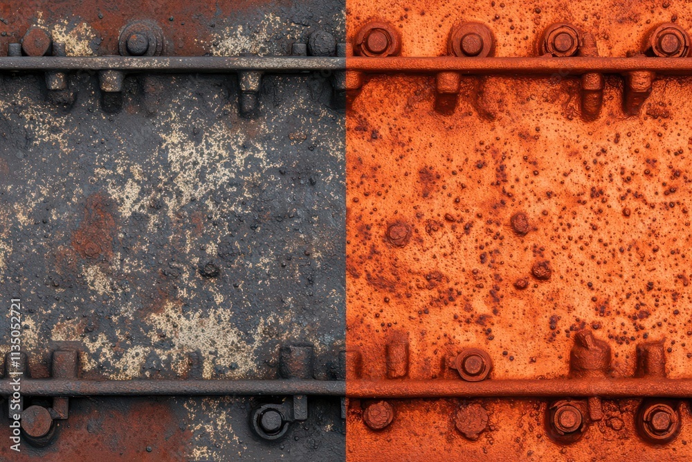 Stock-Illustration „mechanics repair concept. A side-by-side comparison ...