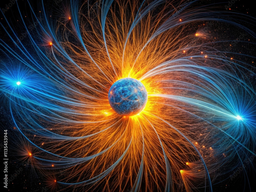 Glowing magnetic field lines visualized: a darkroom experiment ...