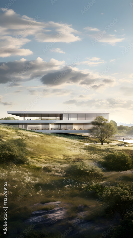 Aesthetically Pleasing Visual Representation of a Modern and Minimalist ...