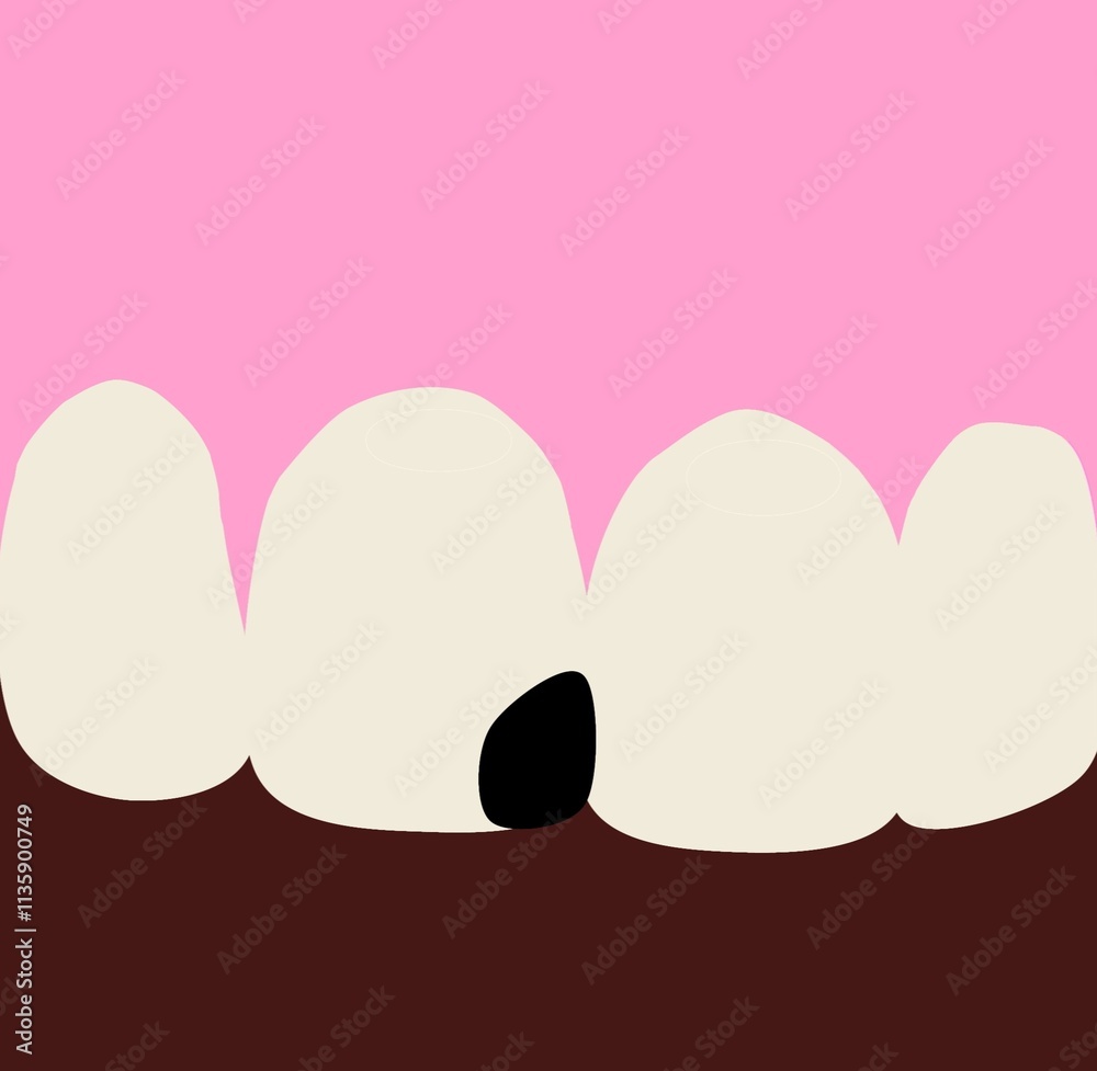 Dental caries in upper anterior incisive tooth class iv classification ...