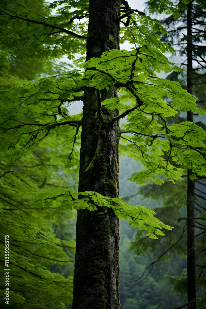 Majestic Dominance: A Portrait of The Mature and Powerful AK Tree ...