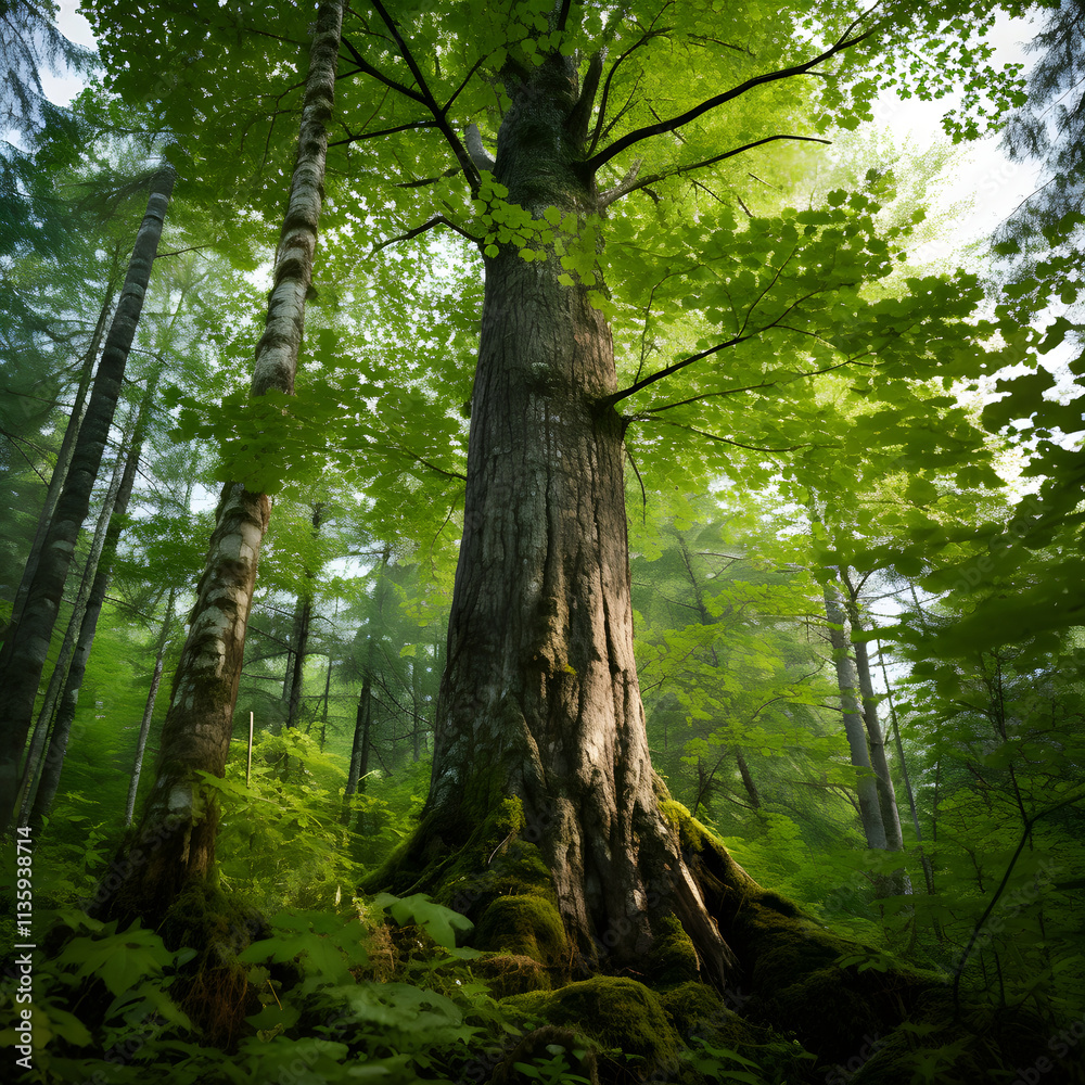 Majestic Dominance: A Portrait of The Mature and Powerful AK Tree ...