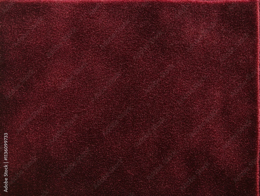 Deep Red Velvet Texture Background Image AI Generated Stock Photo ...