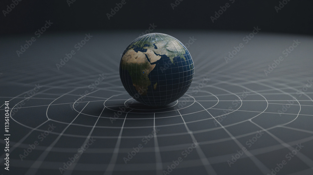 Detailed illustration of Earth’s axis tilt showing the seasons, with ...
