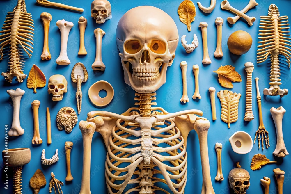 Human Skeleton Anatomy Stock Photos: High-Resolution Medical Images of ...