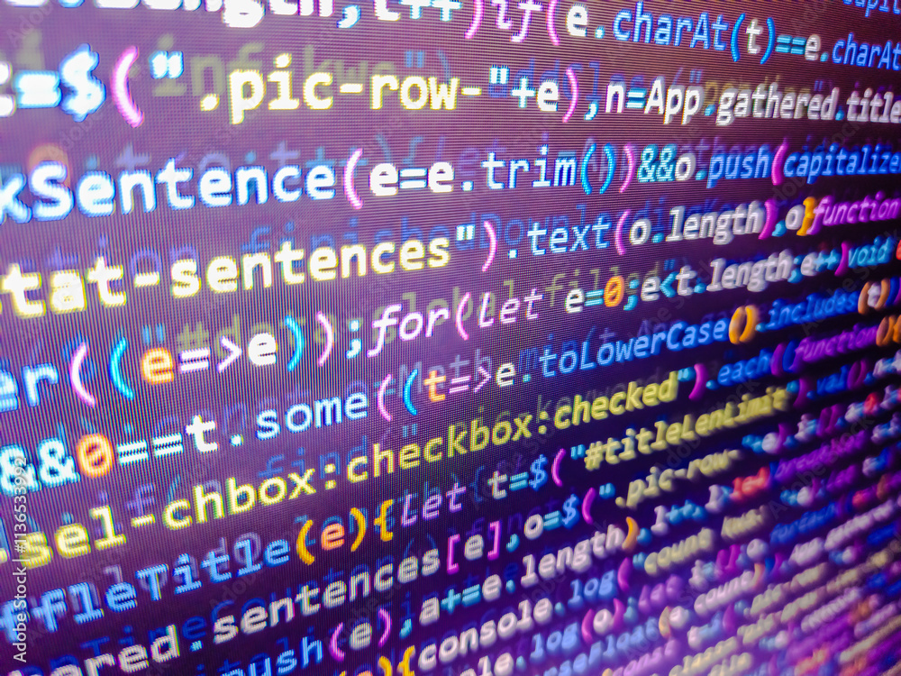 Happy birthday. Can be used as background and banner. Stock market graph and ticker with blue ...