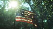 America Strong Flag Poster Free Stock Photo - Public Domain Pictures