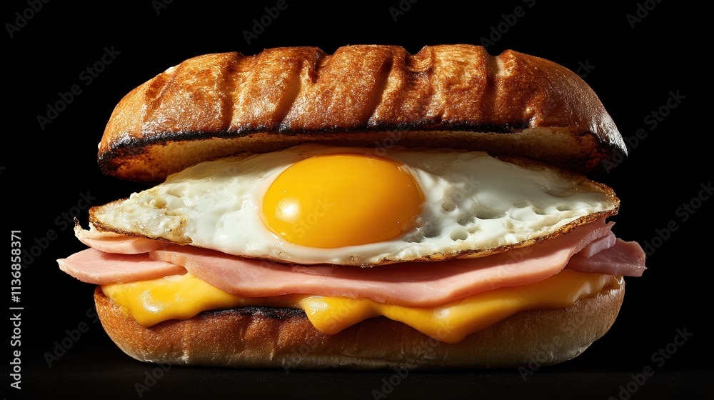 Croque Madame: A French delight—ham and melted cheese nestled between ...