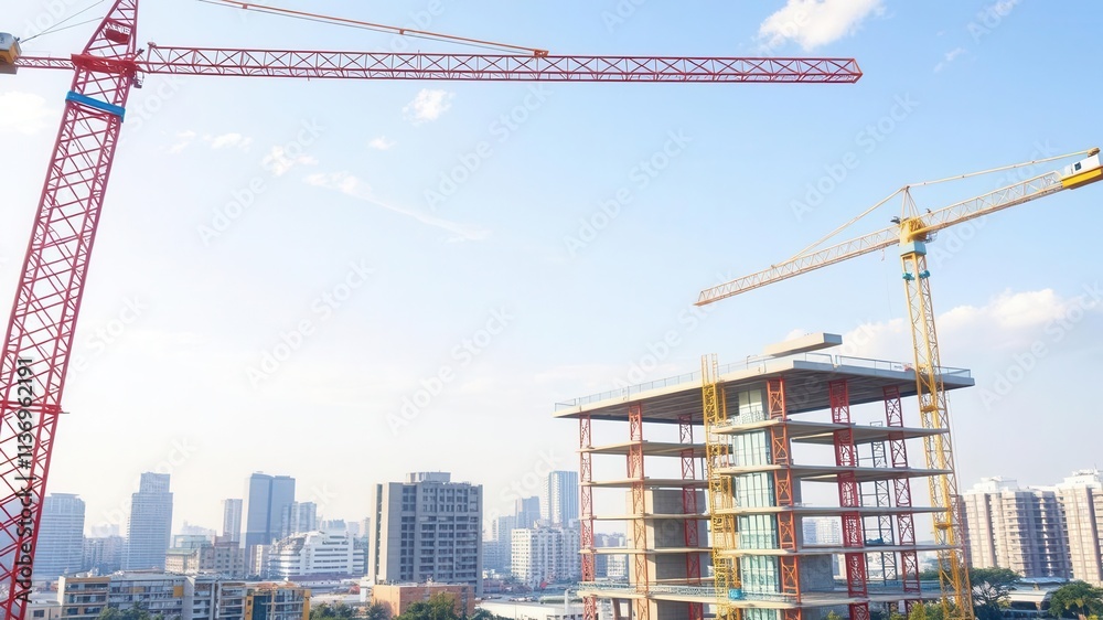 Architectural blueprint photo mockup featuring a realistic blueprint ...