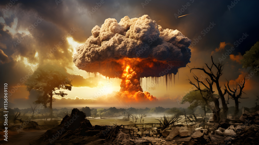 Terrifying Beauty: A Powerful Atomic Bomb Explosion Frozen in Time ...