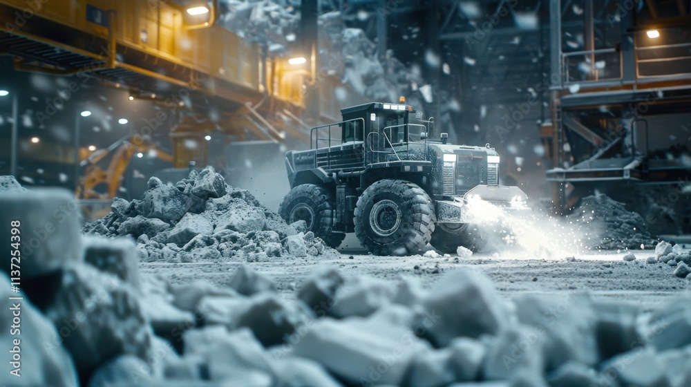 Heavy Machinery Plant: Produces essential heavy equipment like ...