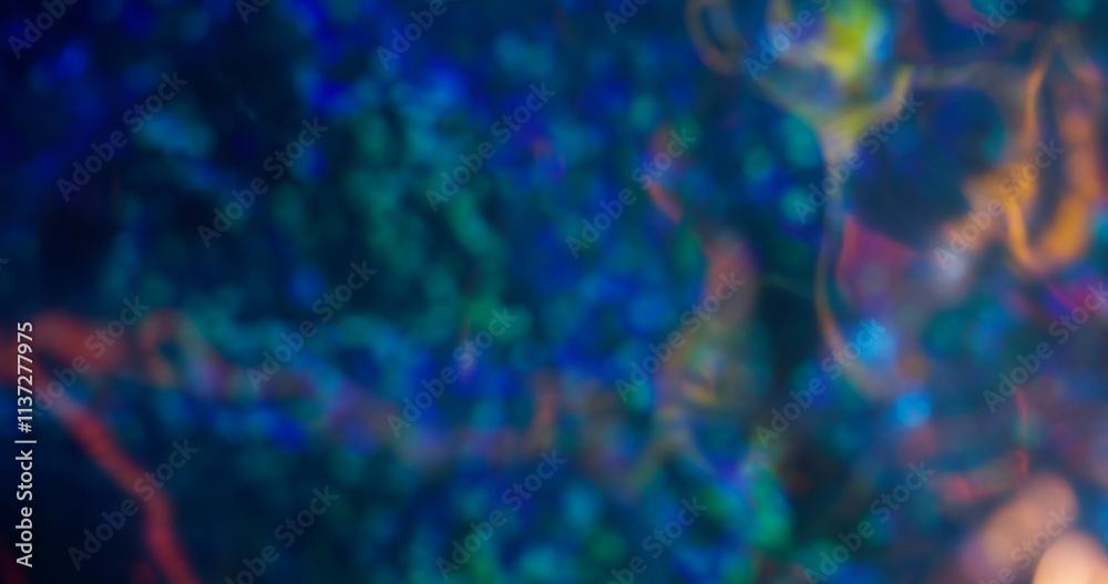 Glow filter. Modern blurred. Multicolor sparkling blue flickers bright ...