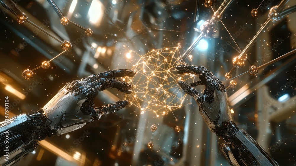 Industry 4.0 vision: Robotic arms constructing neural networks in ... Industry 4.0 vision: Robotic arms constructing neural networks in ...