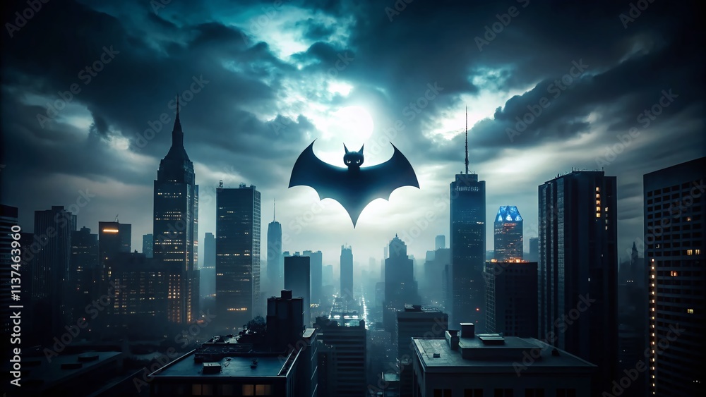 Dark Knight Zoom Backgrounds: Minimalist Superhero Wallpapers Stock ...