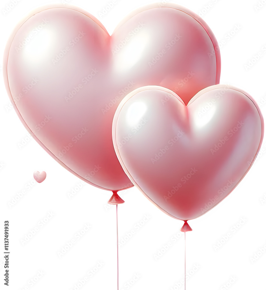 Generative AI,Special heart shaped balloon for event, happy holiday ...