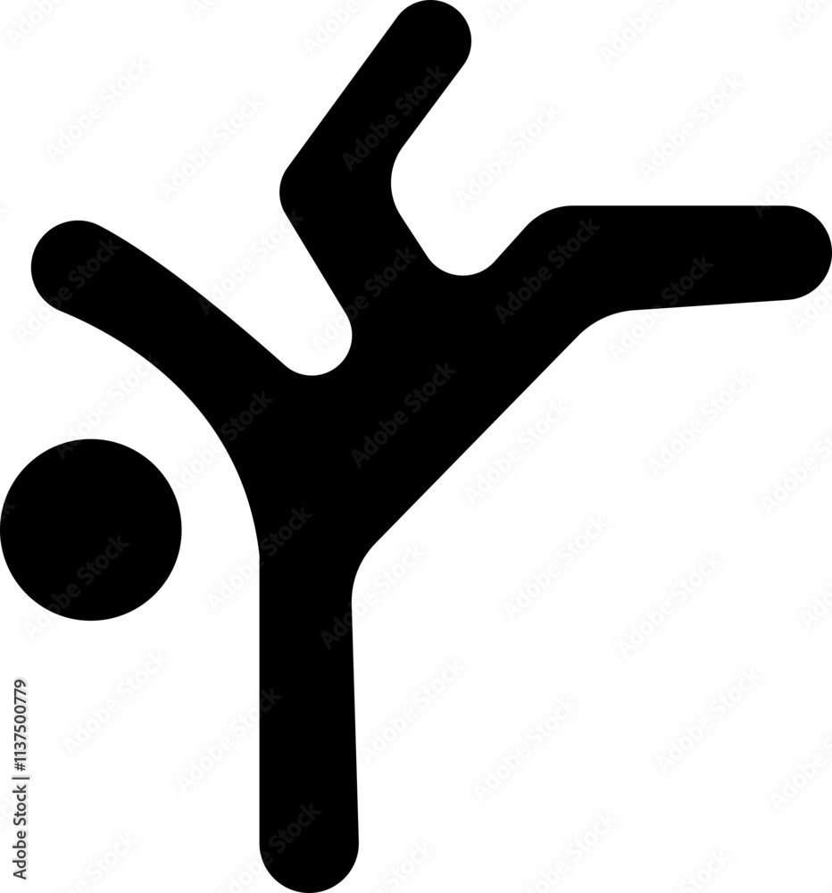 Dancing People Icon, Trendy Dances, Tango, Twerking, Breakdance, Happy ...
