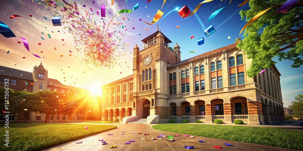 Graduation Ceremony University Poster Design, College Graduation Photos ...