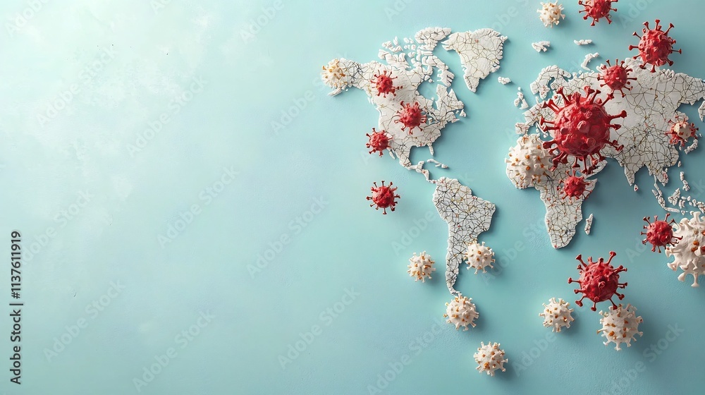 A comprehensive global pandemic map with a virtual twin model tracking ...