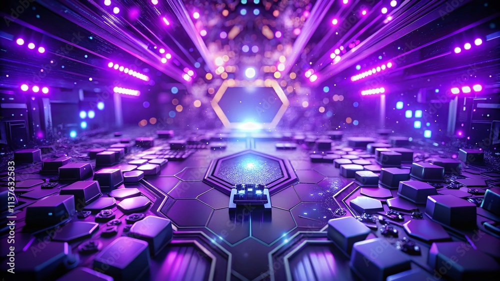 Purple Gamer Background HD, Deep Depth of Field, Esports Wallpaper ...