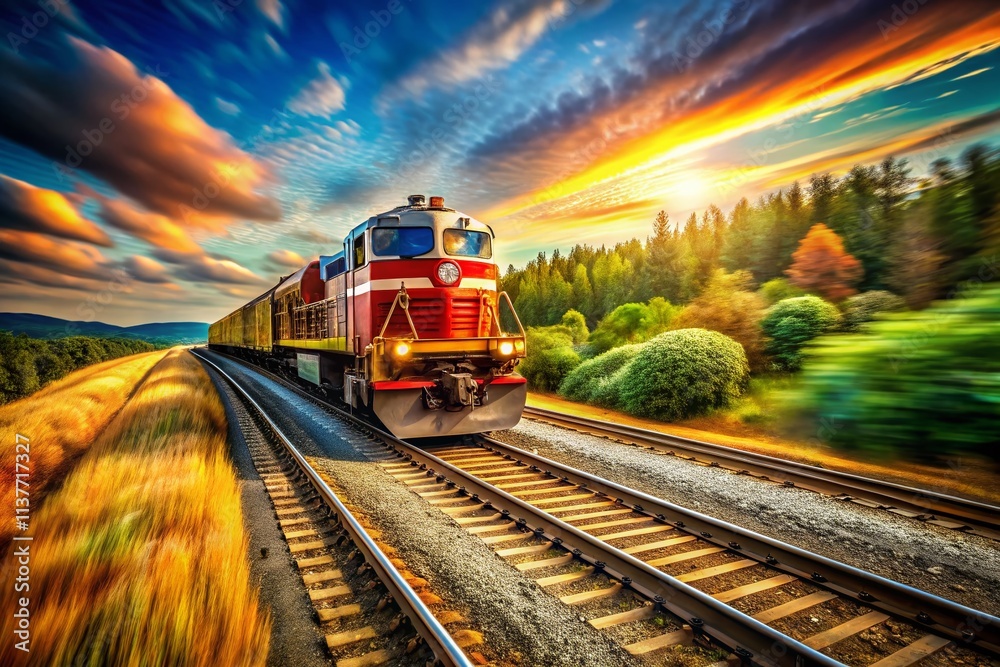 Train in Motion: Dynamic Documentary Photography - Railroad Action ...