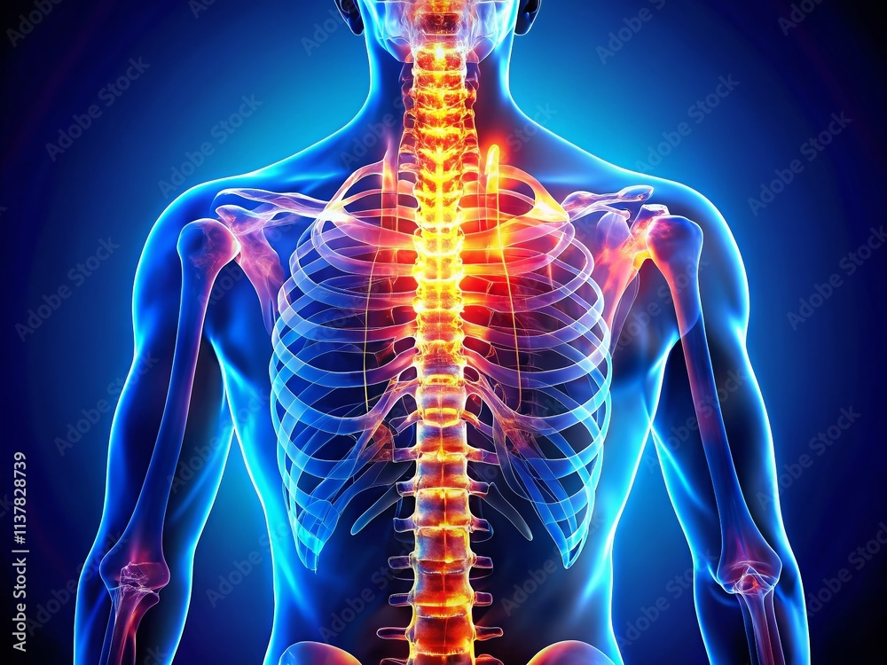 Spine X-Ray Anatomy: Architectural Photography of the Vertebral Column ...