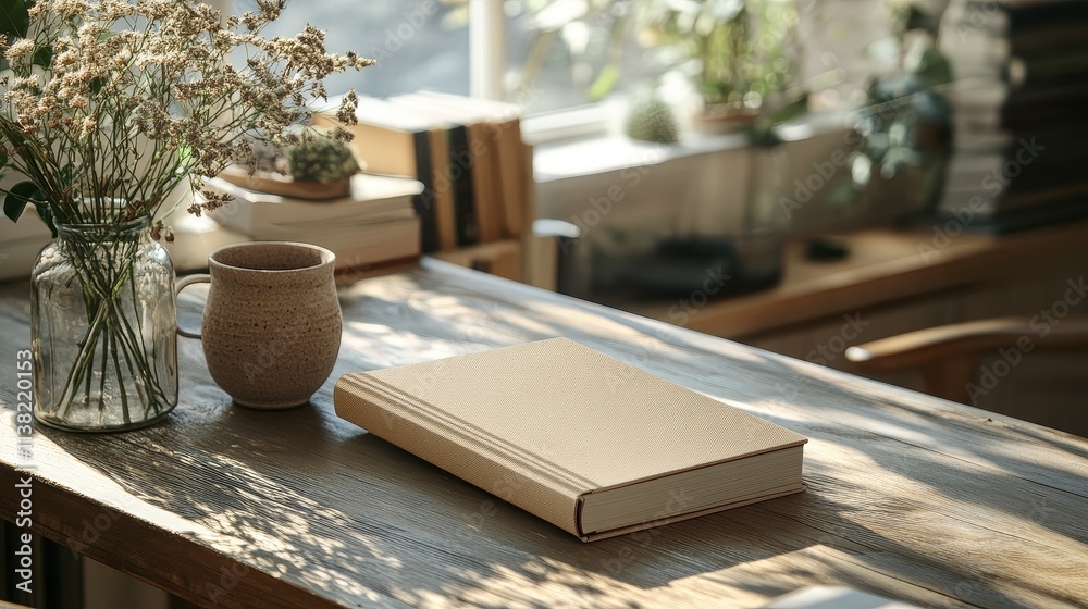 Motivational ADHD daily planner design in aesthetic beige tones ...