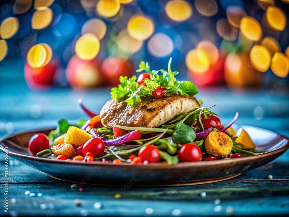 Cool Blue Zoom Background Food Photography: Stunning Culinary Images ...