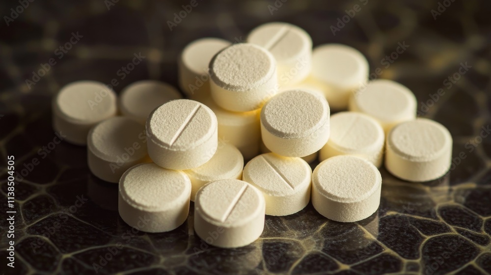 triazolam molecular structure, 3d model molecule, tranquilizer ...