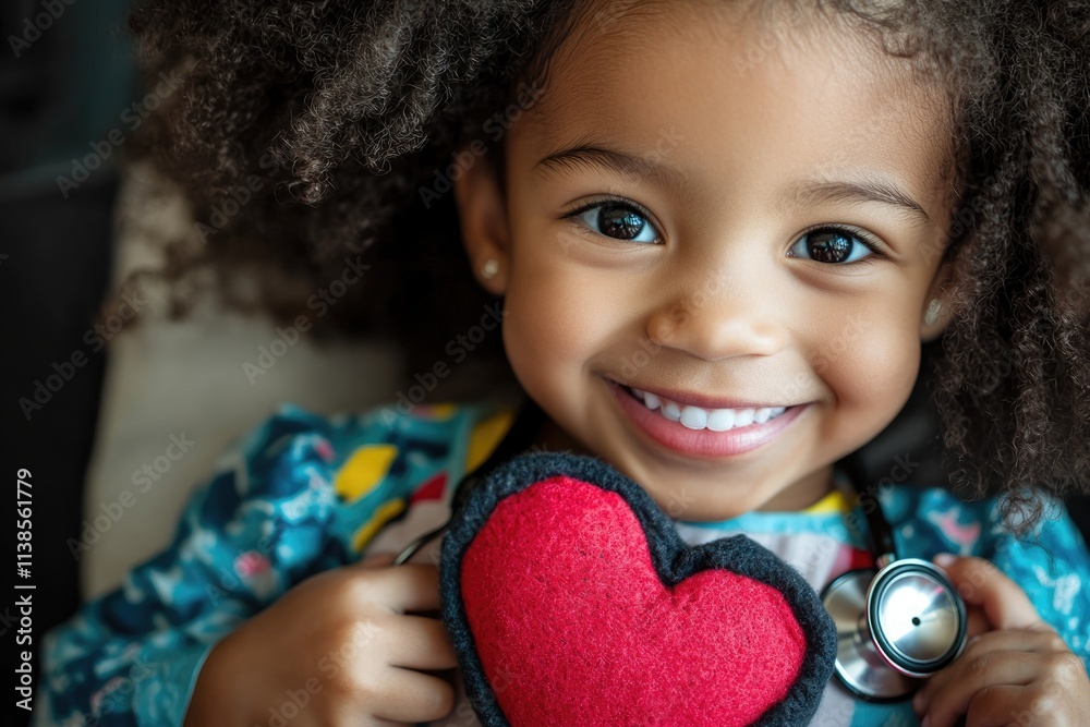 Joyful Child Listening to Heartbeat with Stethoscope: A Naturopathic ...