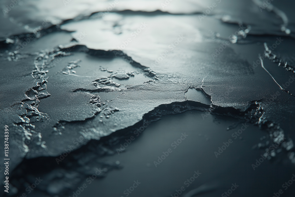 Flat, scratched metal texture with soft gradients, no perspective ...