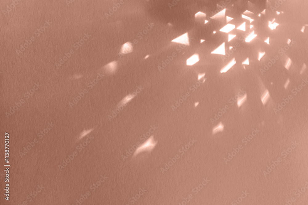 Demonstrating color of the year 2025. Mocha mousse color swatch. Light ...