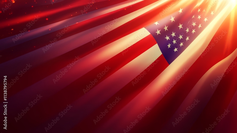 Realistic, elegant Presidential Inauguration 2025 banner, minimalist ...