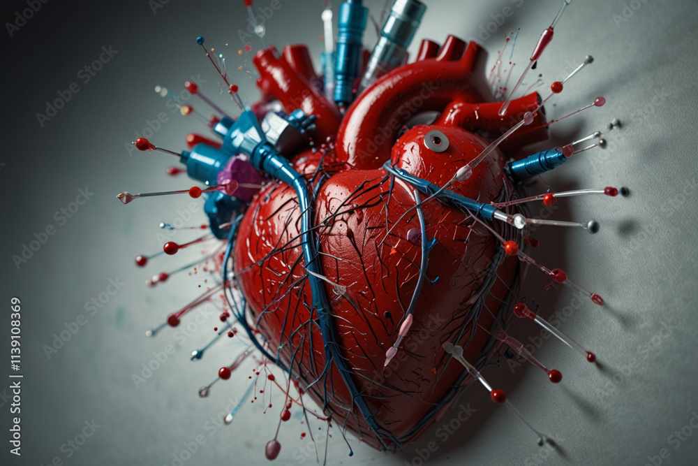 Heart Anatomy for Science | Scientific Structure Of Human Heart | Human ...